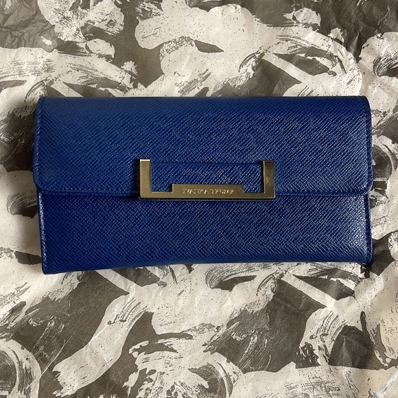 Ivanka Trump | Bags | Ivanka Trump Royal Blue Wallet | Poshmark